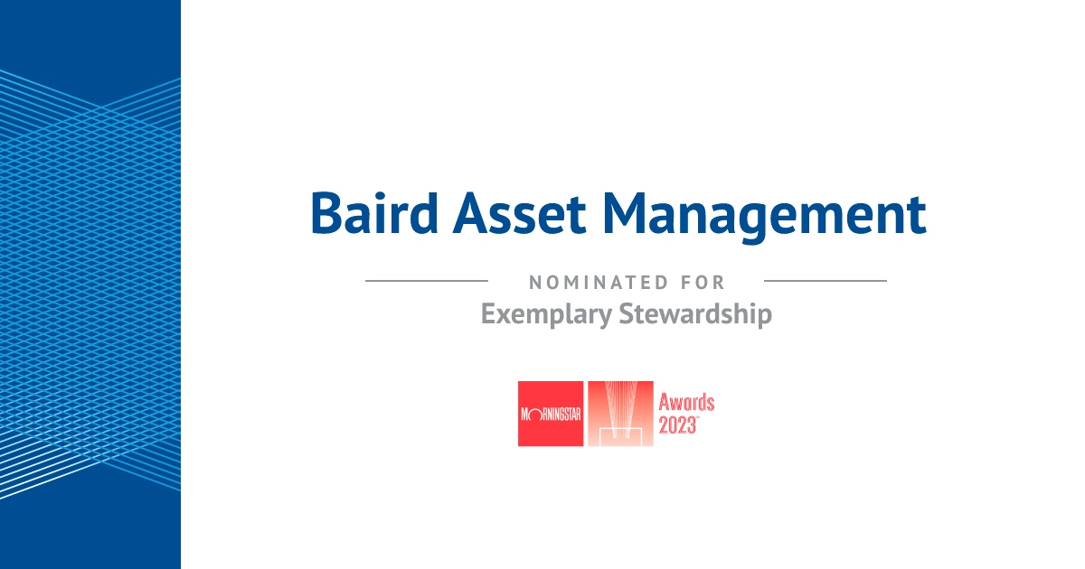 Baird Nominated for 2023 Morningstar Exemplary Stewardship Award ...